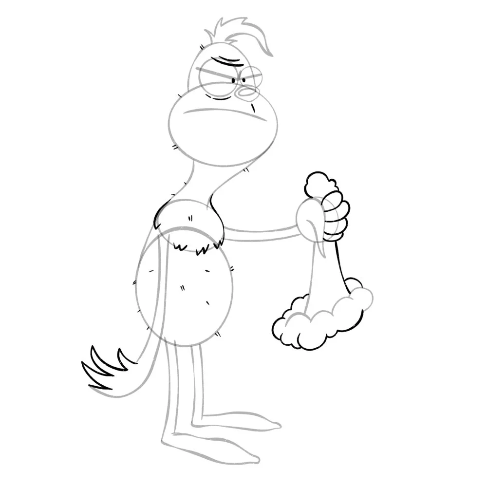 How to draw the Grinch step-by-step | Easy holiday drawing tutorial ...