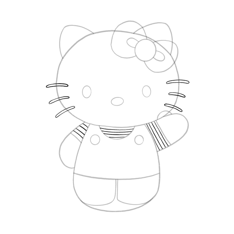 How to Draw Hello Kitty – Easy Step-by-Step Guide for Beginners ...