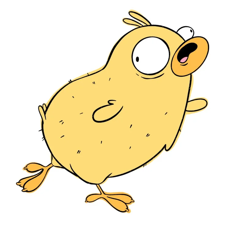 How to draw a Chick — DoofyDoodles