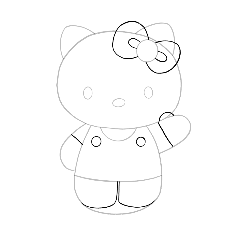 How to Draw Hello Kitty – Easy Step-by-Step Guide for Beginners ...