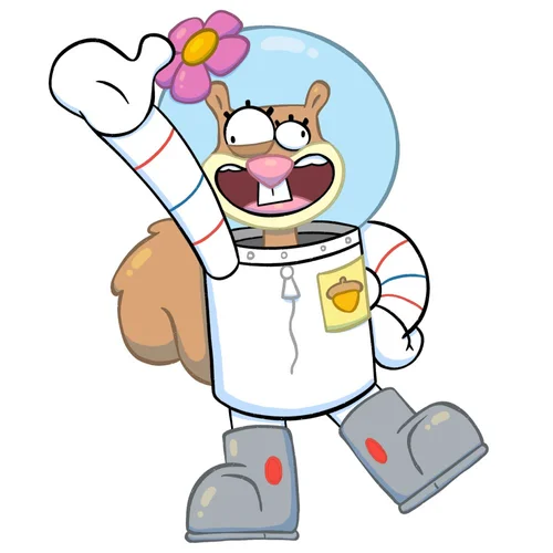 How to draw Sandy Cheeks step-by-step: Easy beginner drawing tutorial ...