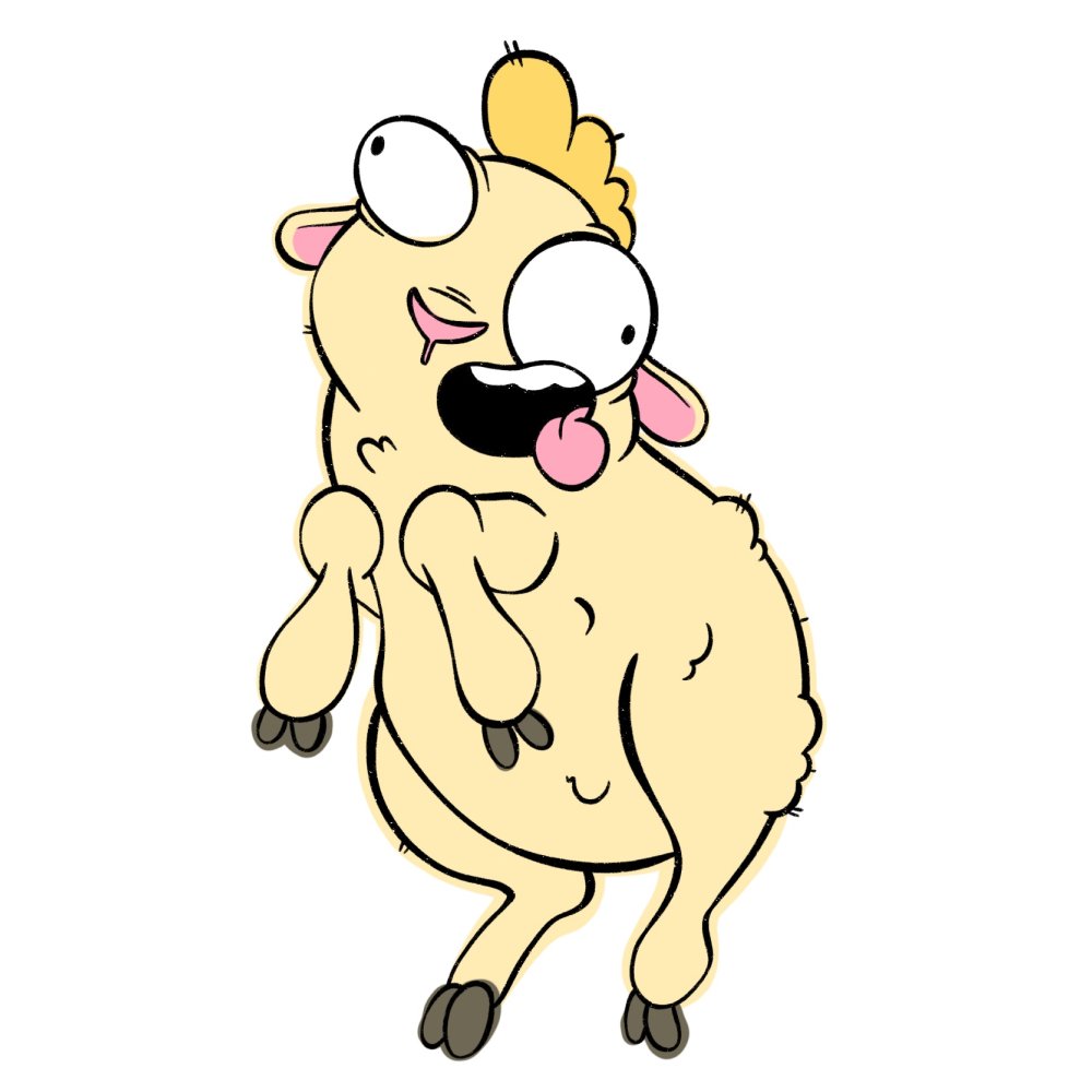 How to draw a Lamb — DoofyDoodles