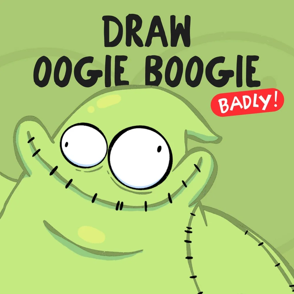 How to Draw Jack Skellington (Badly!) — DoofyDoodles
