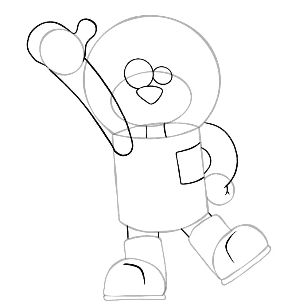 How to draw Sandy Cheeks step-by-step: Easy beginner drawing tutorial ...
