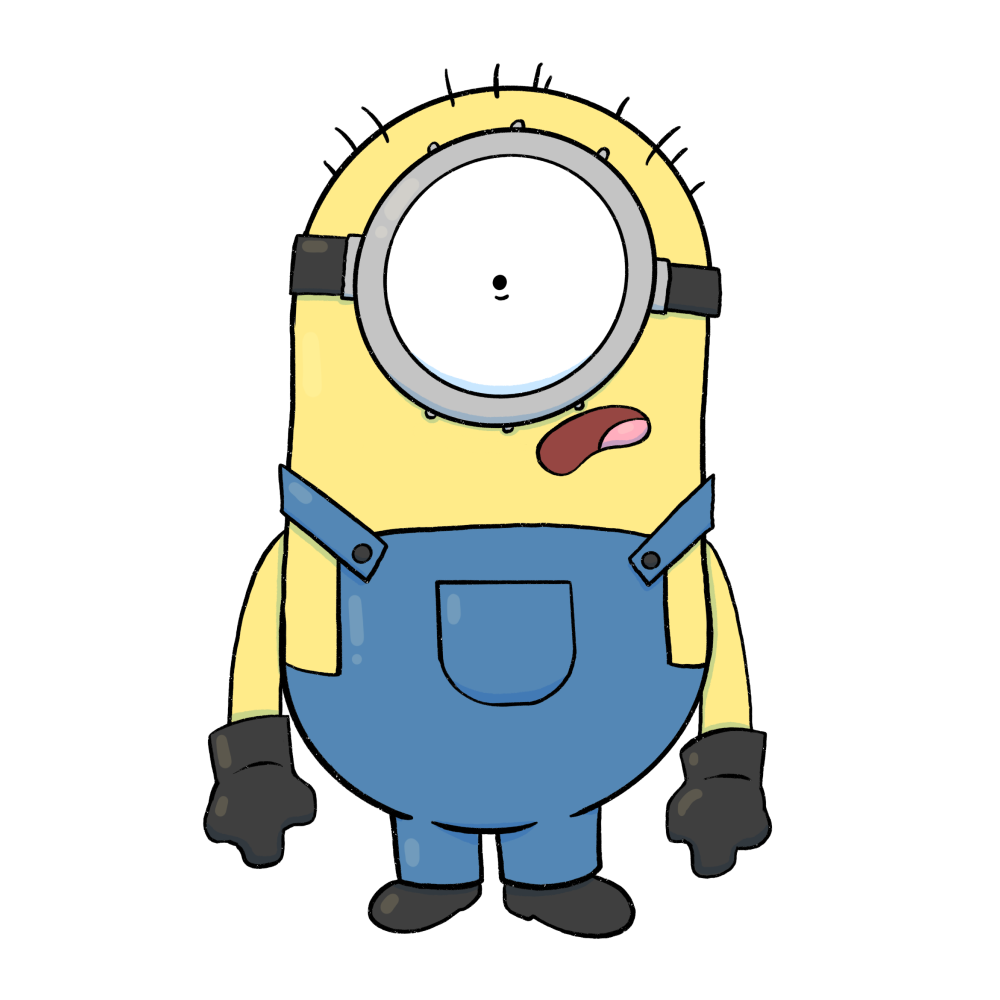 How to draw a Minion — DoofyDoodles