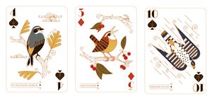 Bird Playing Cards — Erikas Design & Illustration