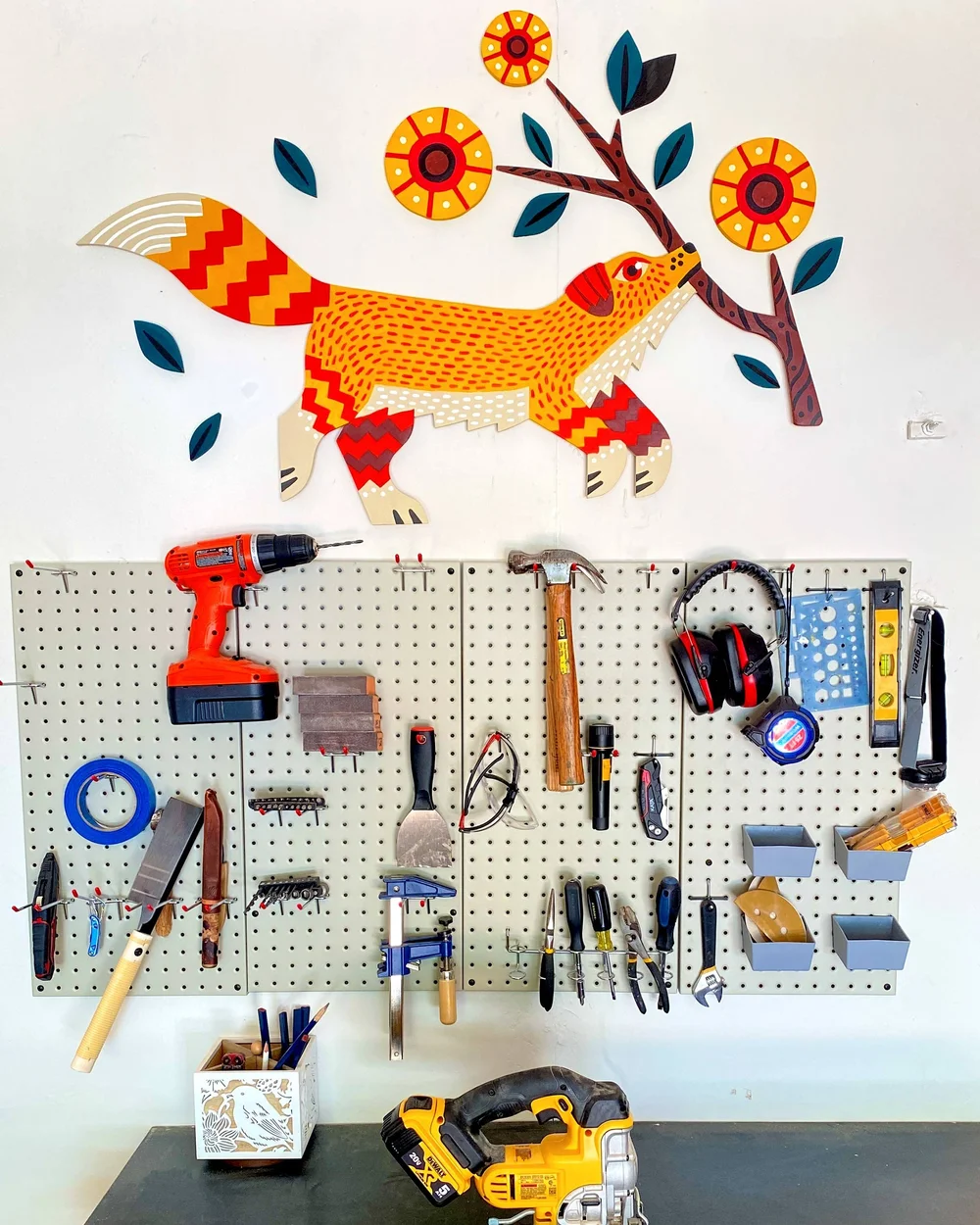 Wood Figures — Erikas Design & Illustration