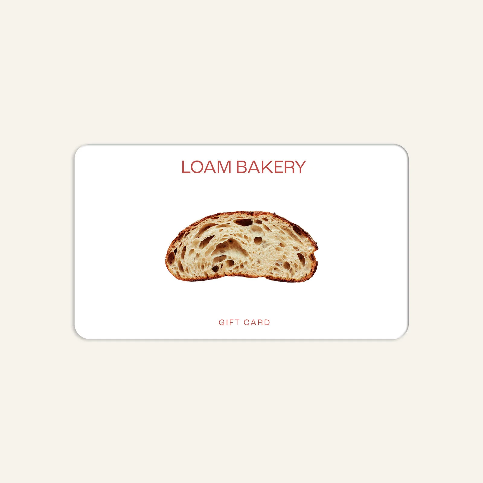 ORDER — LOAM BAKERY