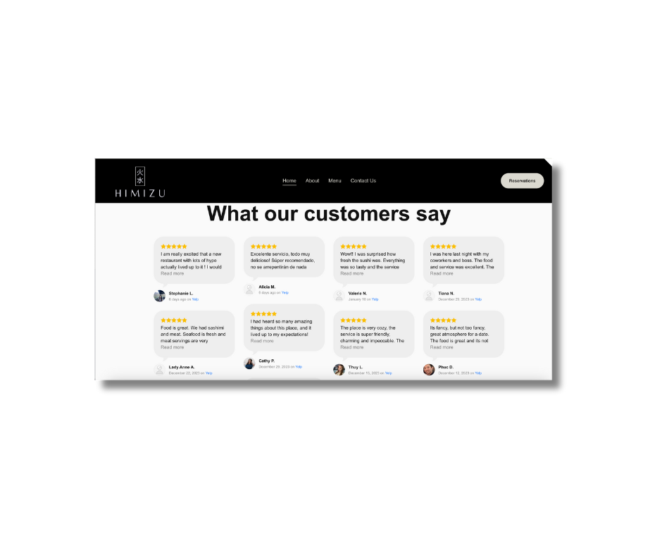 [Case Study] Himizu Restaurant — Concierge Live