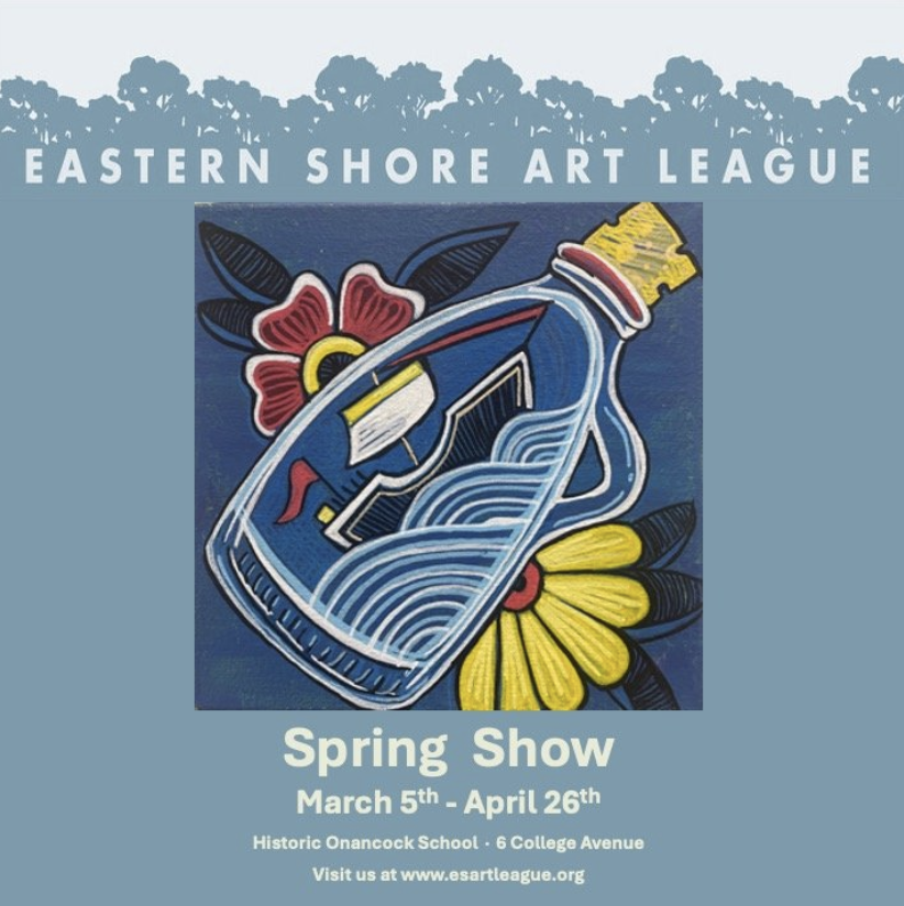 Eastern Shore Art League Spring Show reception — Town of Accomac VA