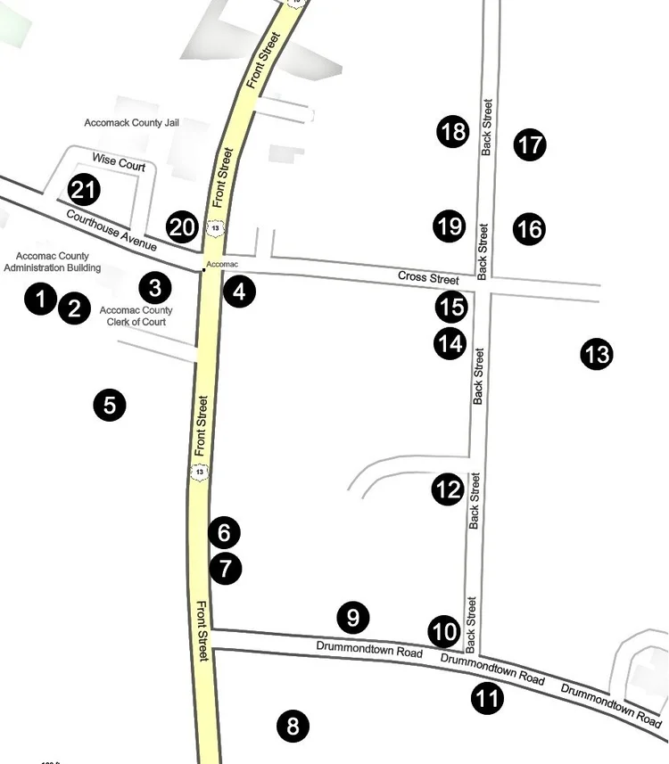 Walking Tour — Town of Accomac VA