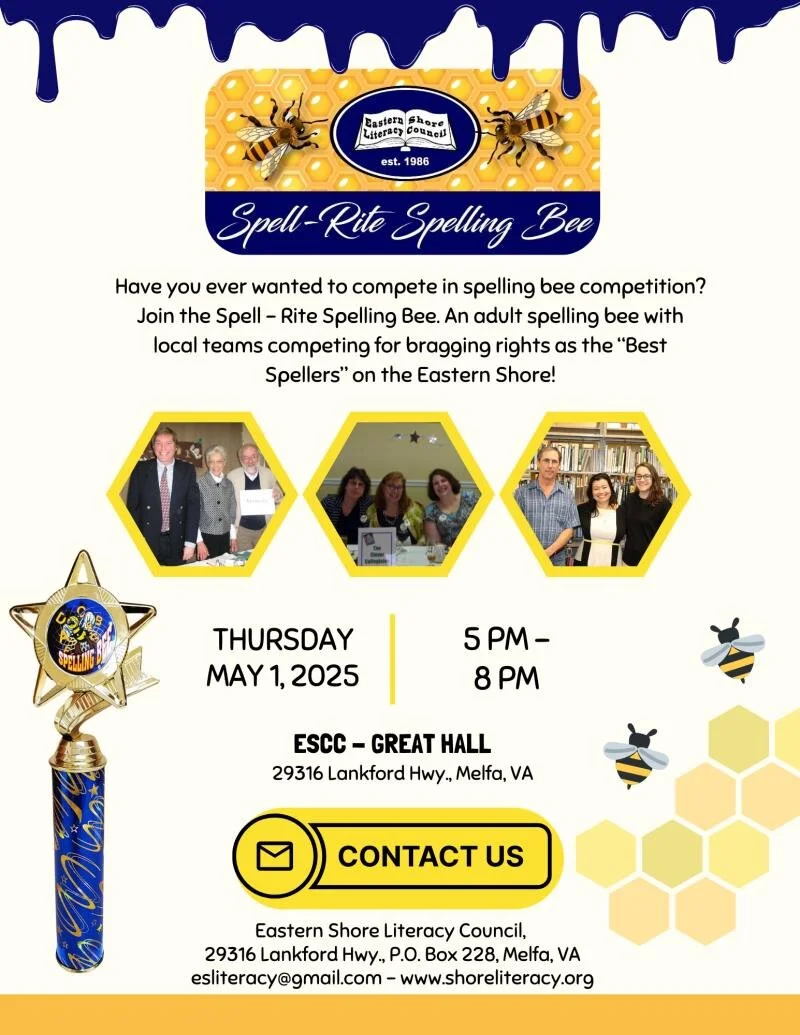 Spell-Rite Spelling Bee for adults — Town of Accomac VA