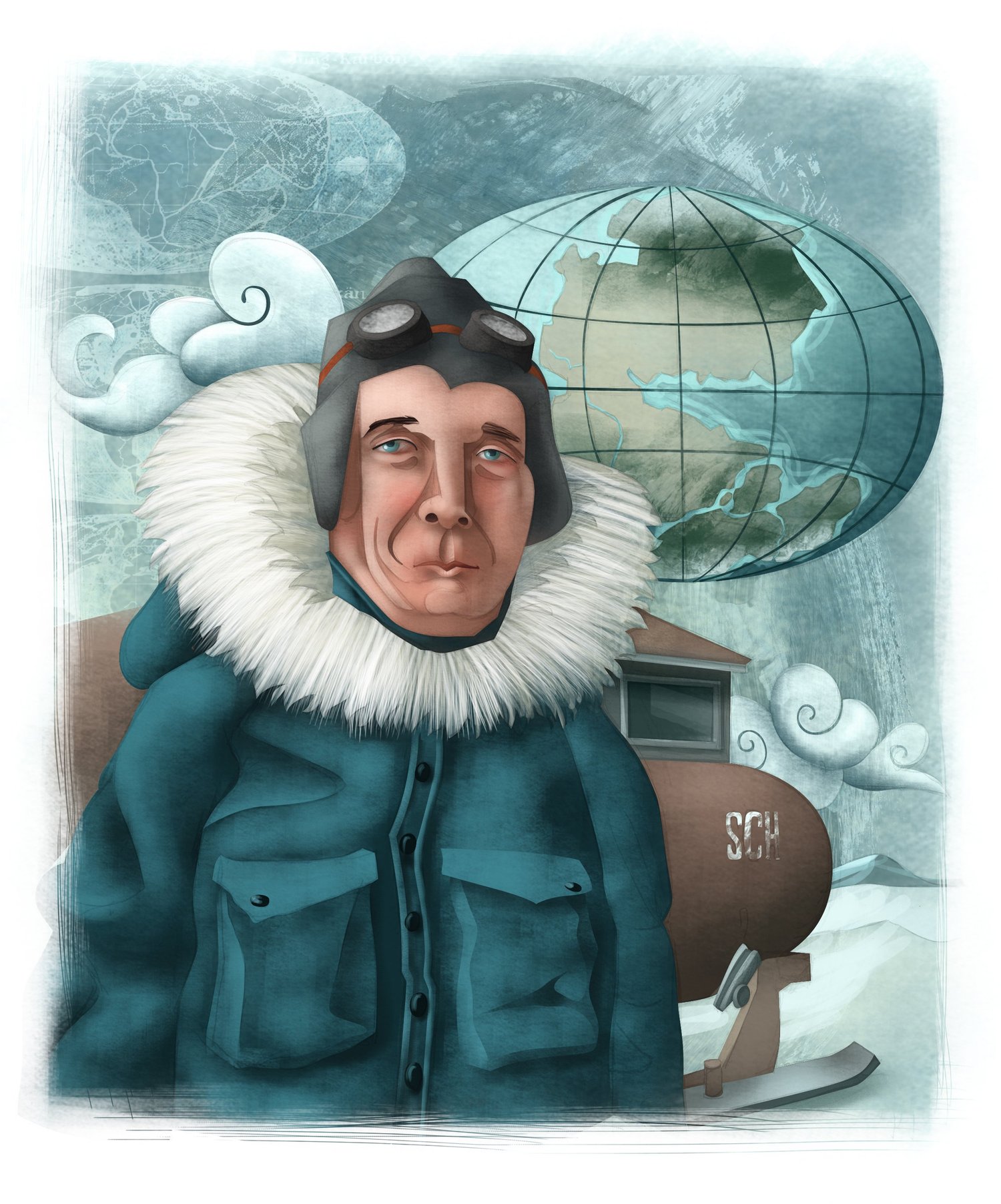 Alfred Wegener — Personajes famosos en la teoría de la evolución