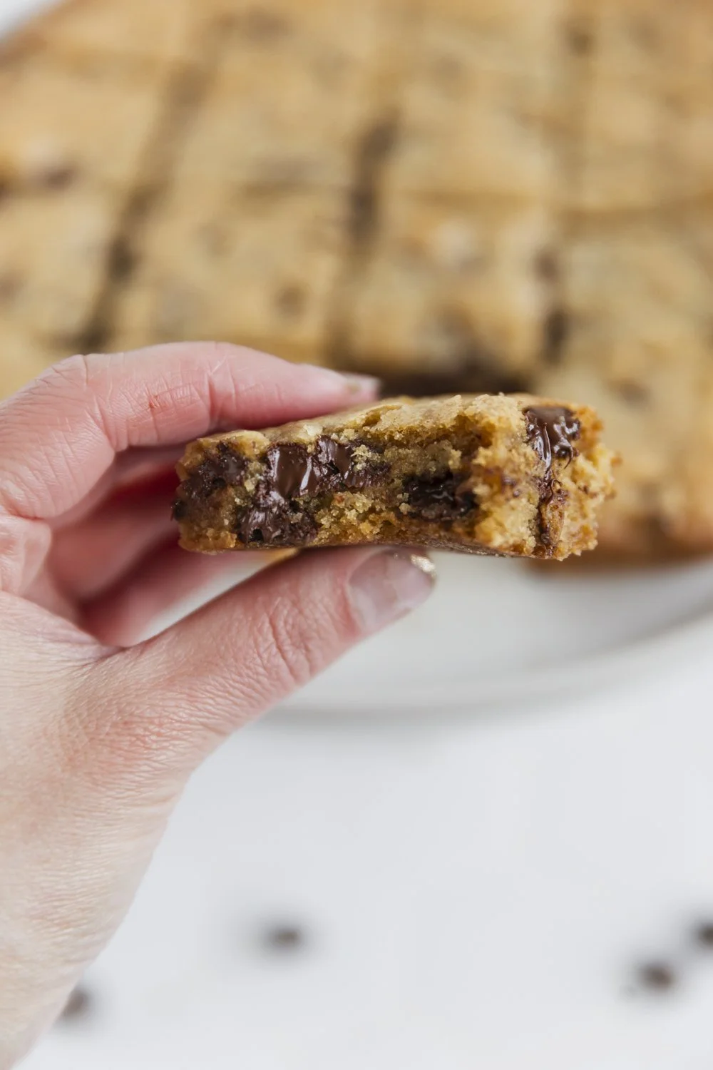 Chocolate Chip Cookie Bars — The Mod Daisy