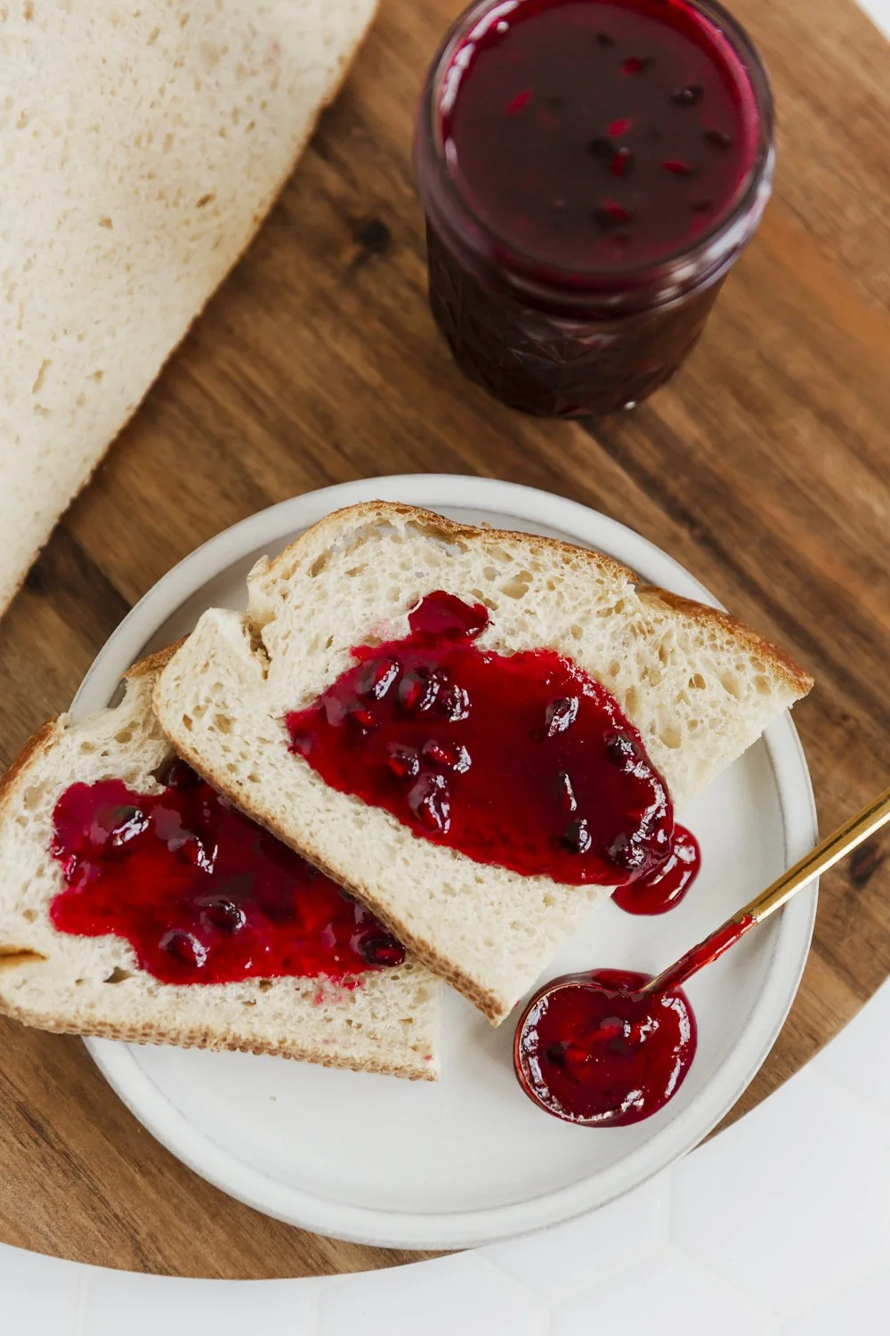 Pomegranate Jam From Seeds — THE MOD DAISY