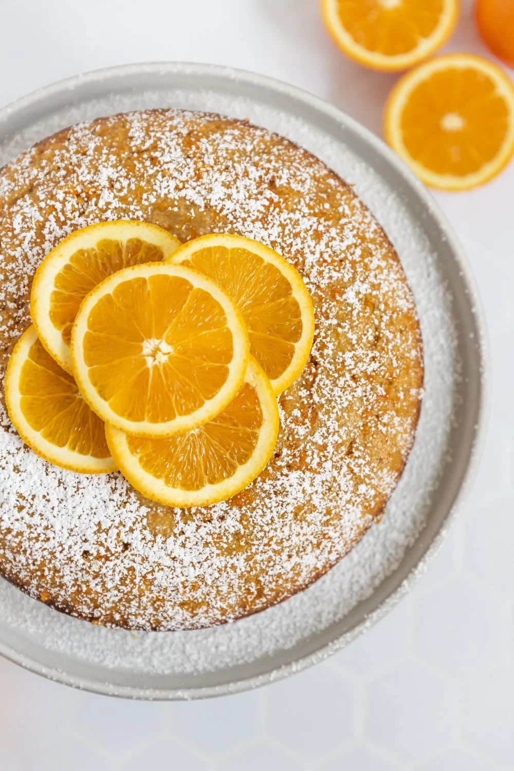 Orange & Honey Polenta Cake — THE MOD DAISY