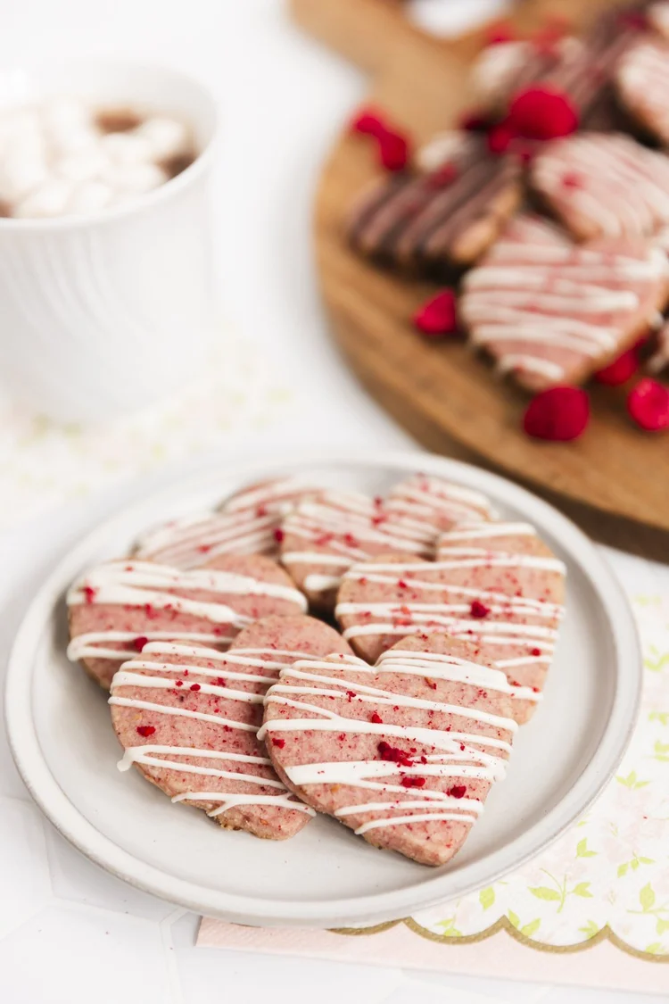 Raspberry Shortbread Cookies — THE MOD DAISY