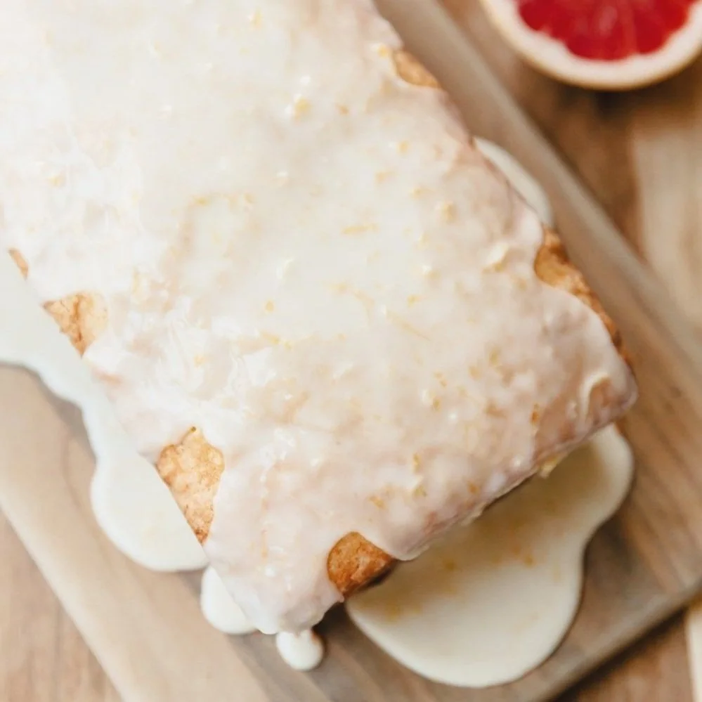 Pink Grapefruit Loaf (with Greek Yogurt) — THE MOD DAISY