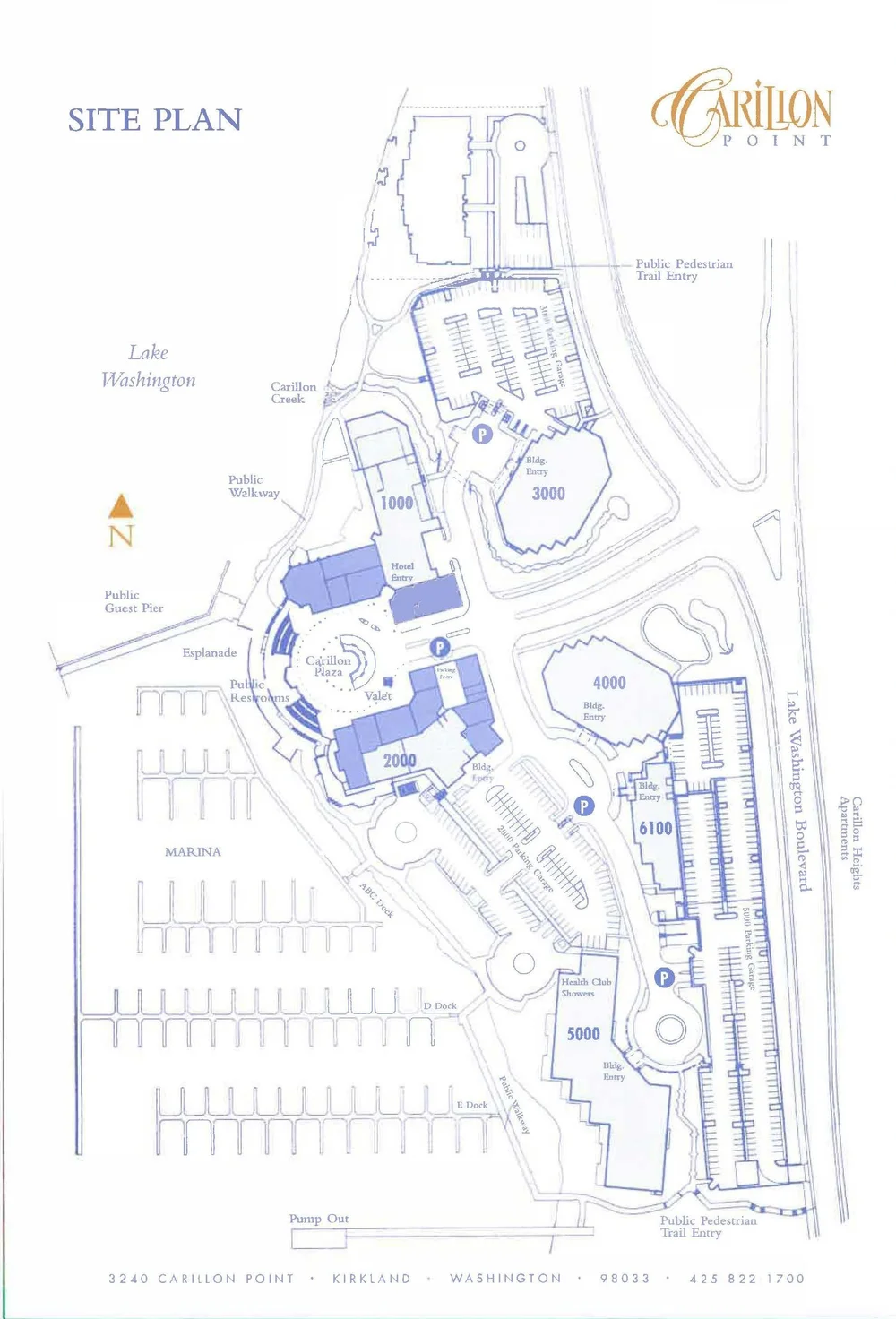 Carillon Point Site Map — Carillon Point