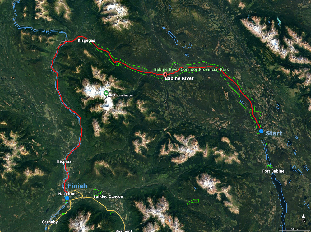 Stellar Descents Whitewater - The Babine and Skeena River Expedition