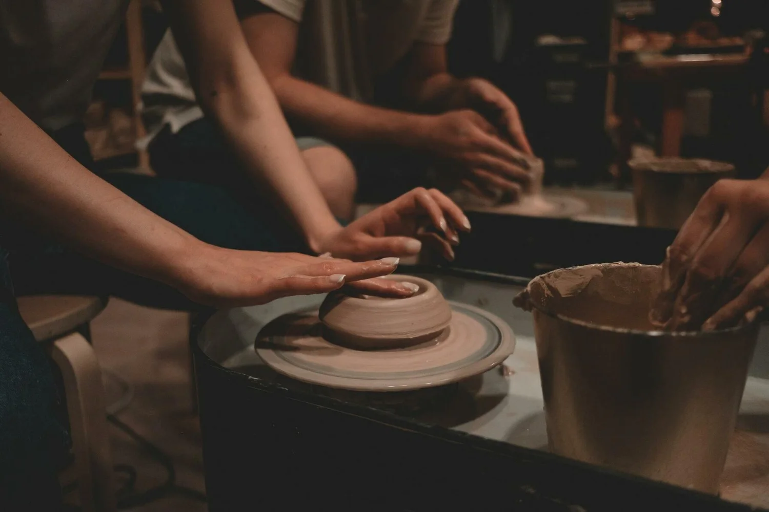 Date night pottery class for couples in Los Angeles | LA