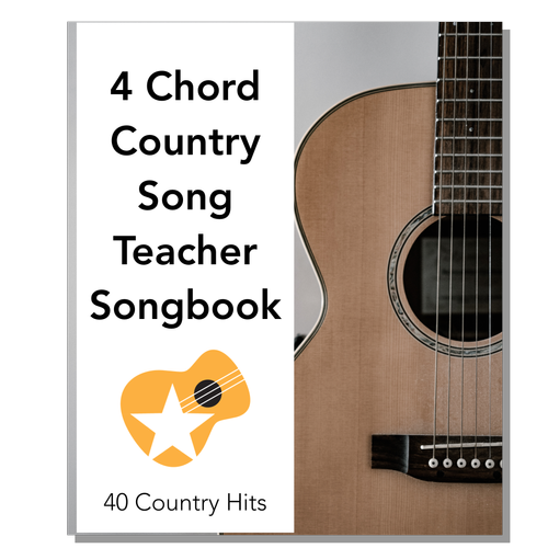 Prime Country Songbook Volume 1 & 2 - Bundle Pack for Beginner Guitar ...