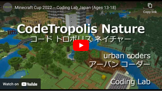 Microsoft Minecraft Cup (SG x JP) | Coding Lab Classes | Coding Lab