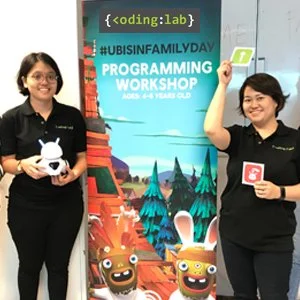 Coding Workshop at Ubisoft Family Day | Coding Lab