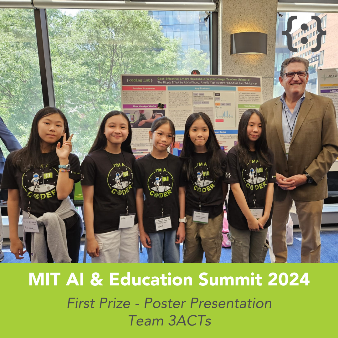 MIT AI & Education Summit - Poster Presentation | Coding Lab