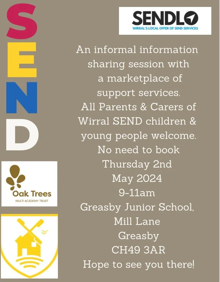 SENDLO Wirral. Wirral's Local Offer of SEND Services