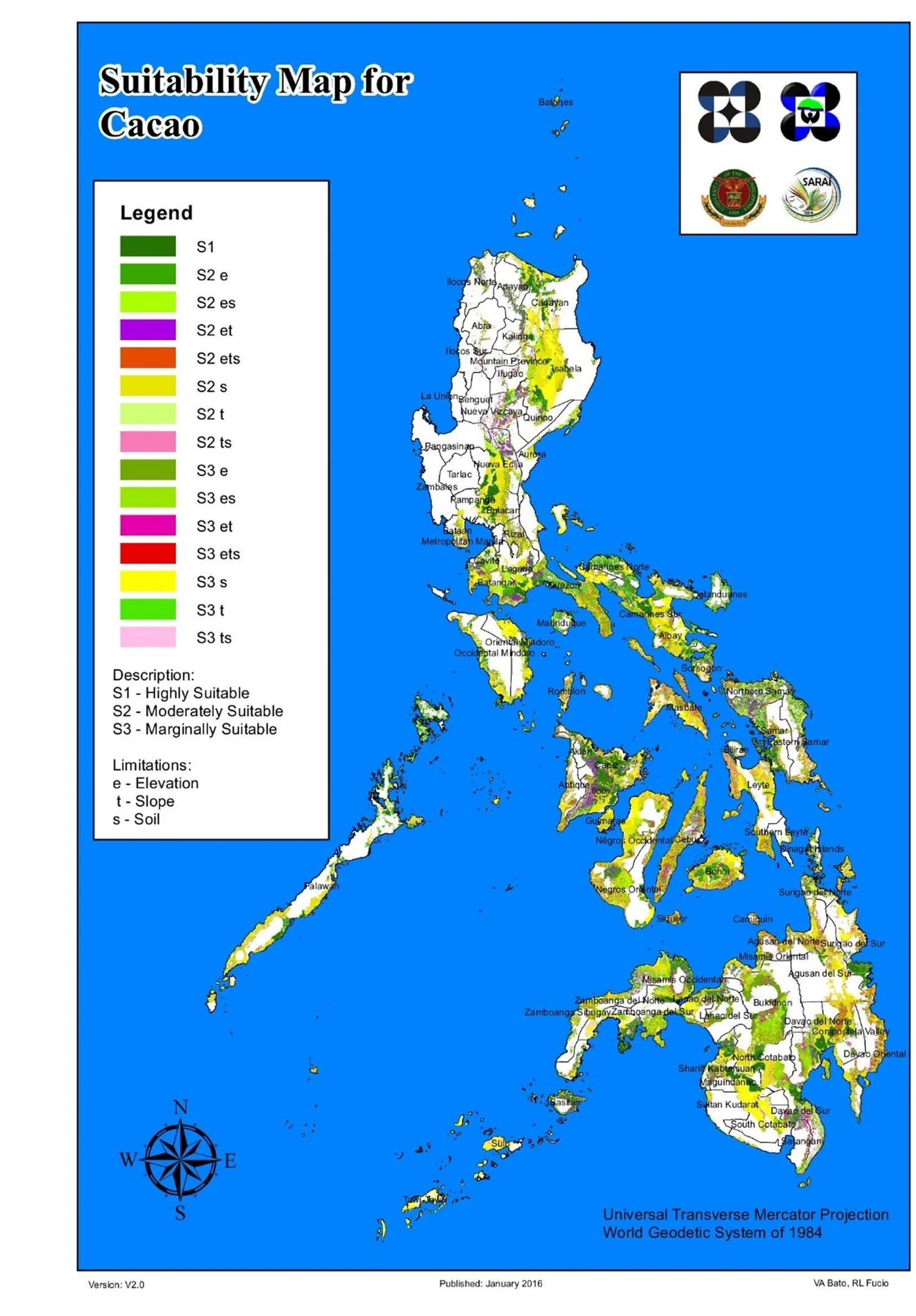 Cacao Suitability Map — PCIA
