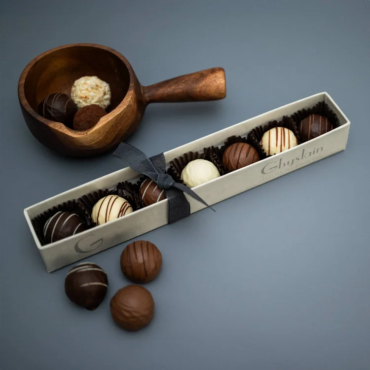 Shop Gourmet Chocolates & French Macarons — Ghyslain Chocolatier