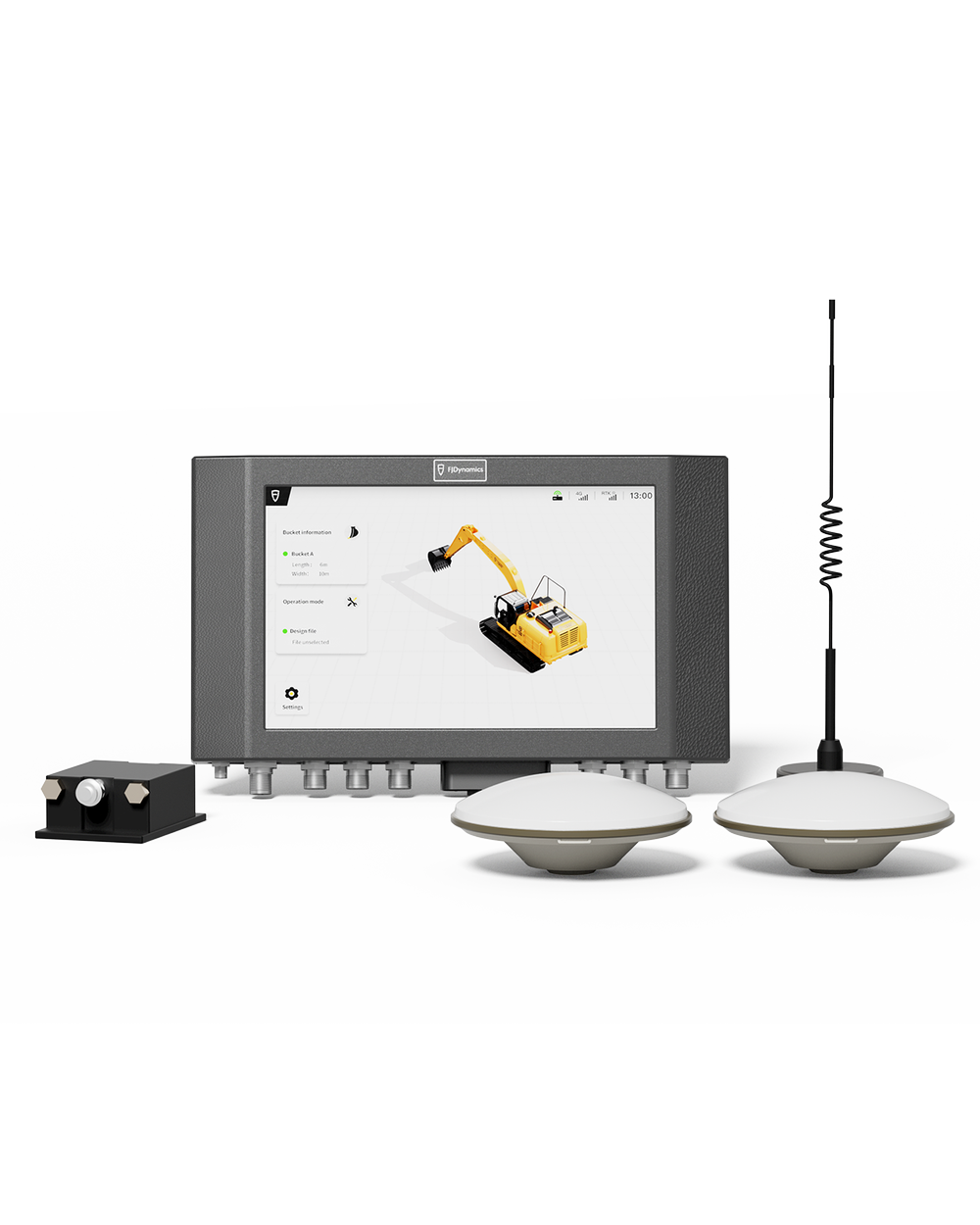 3D Excavator Guidance System — Digital Terrain Solutions