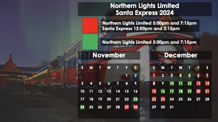 Santa Express — Railroad Museum of New England