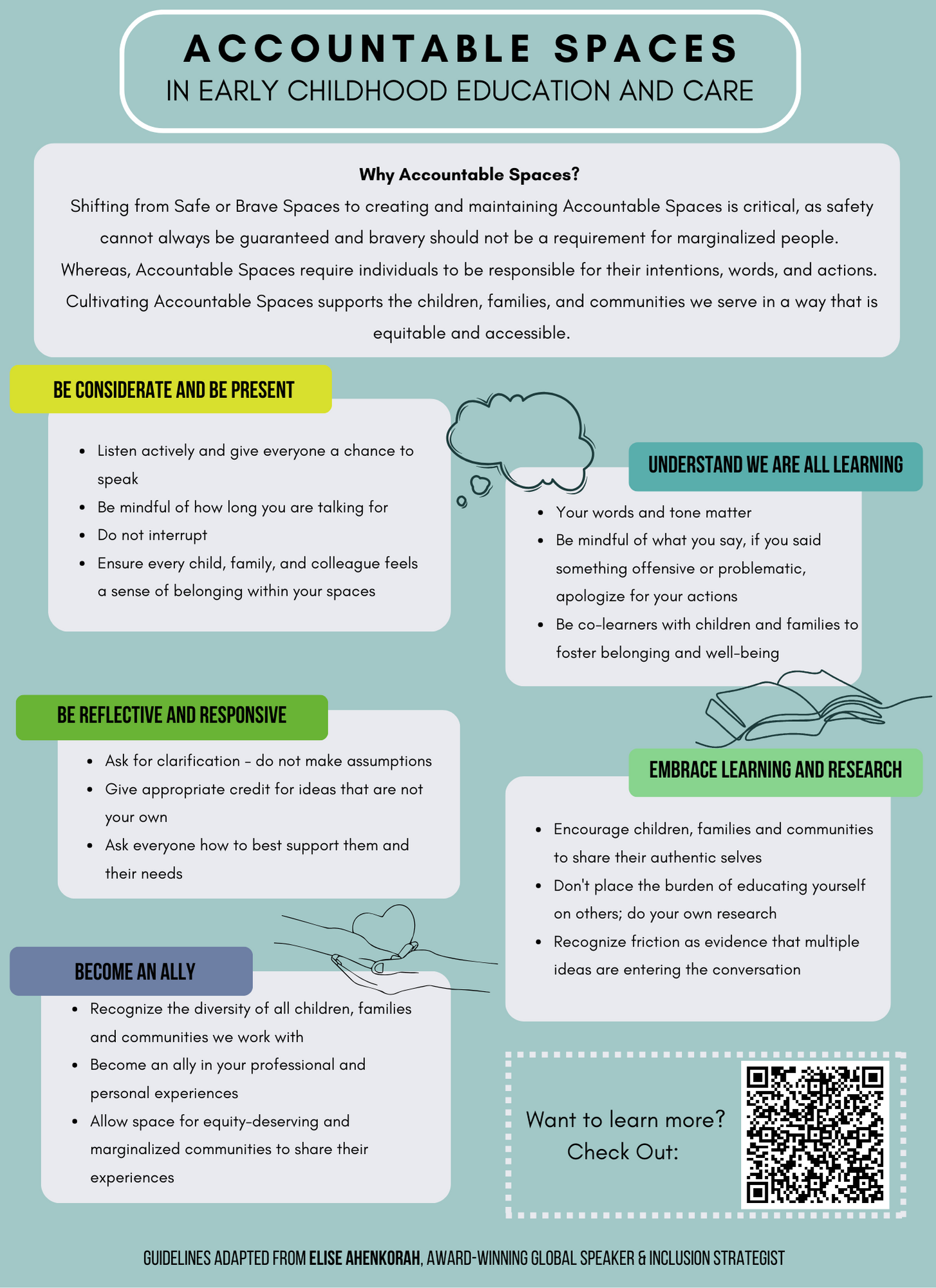 ACCOUNTABLE SPACES: TRANSFORMING THE EARLY YEARS SECTOR INTO AN ...