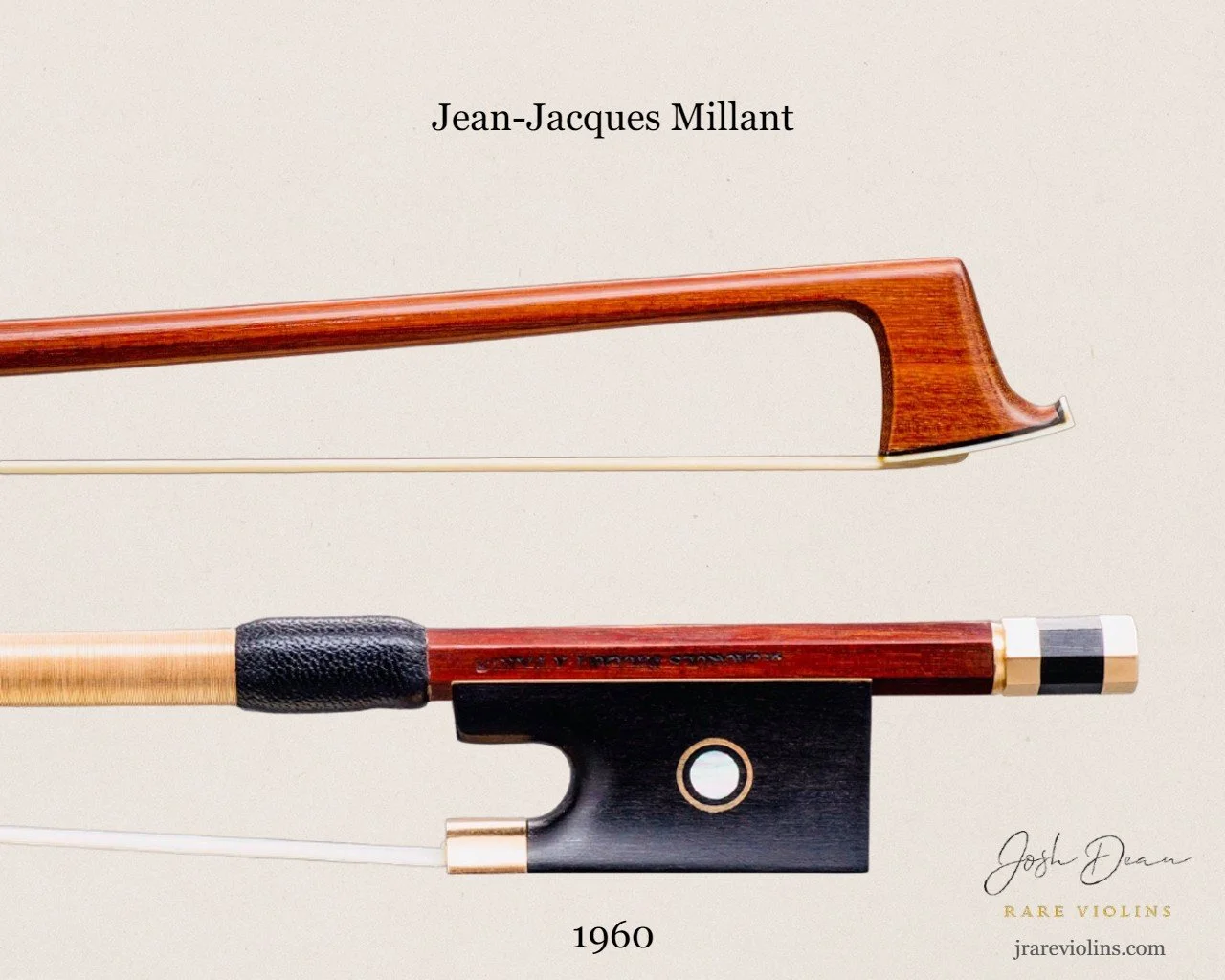 JJ Millant 1960 — JOSH DEAN RARE VIOLINS