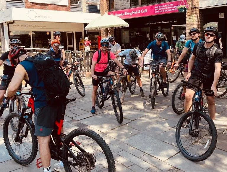 Group bike hire — Bespoke Biking
