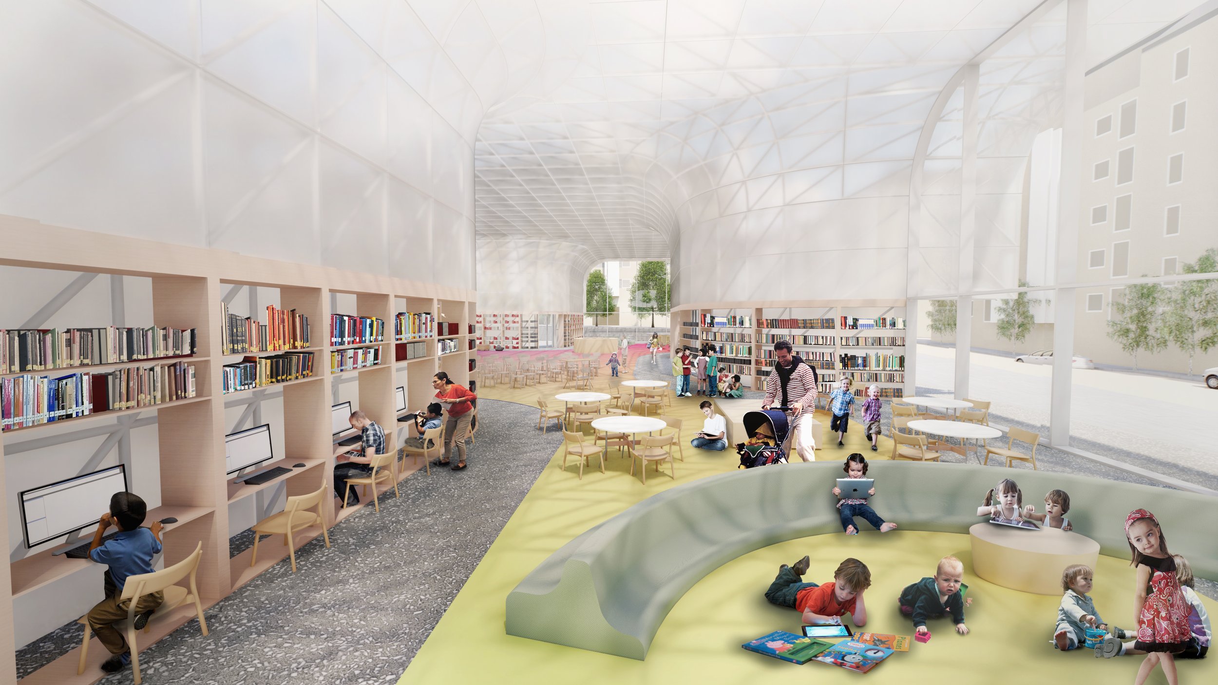Madrid Library — Kellogg Architects Inc