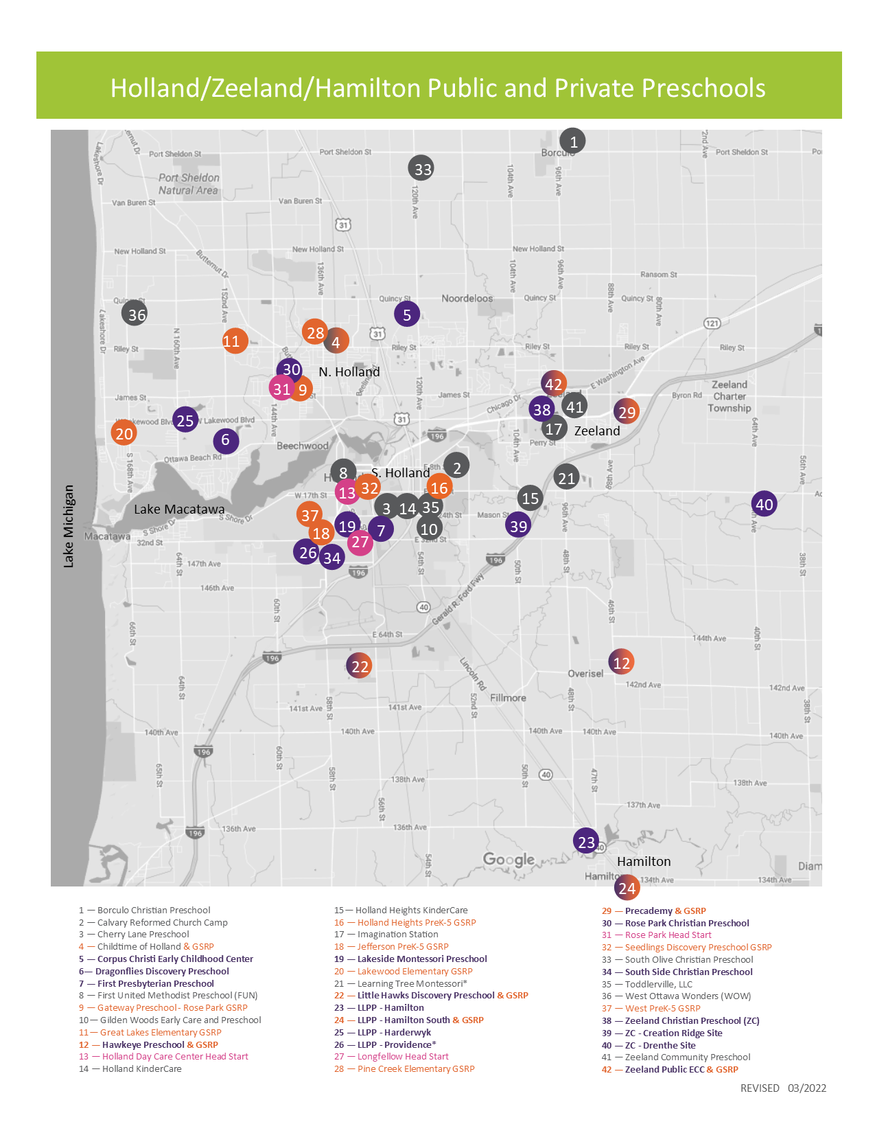 Preschool Access Network — Ready For School