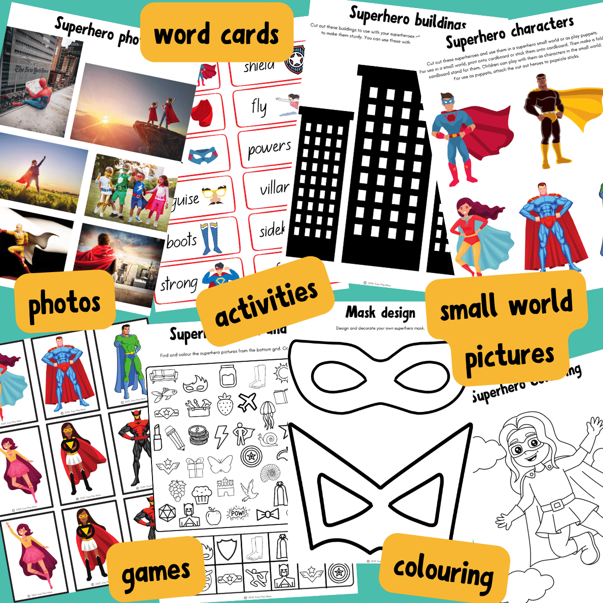 Seasons of the Year Posters, Sorting Activities, BINGO & Printable ...