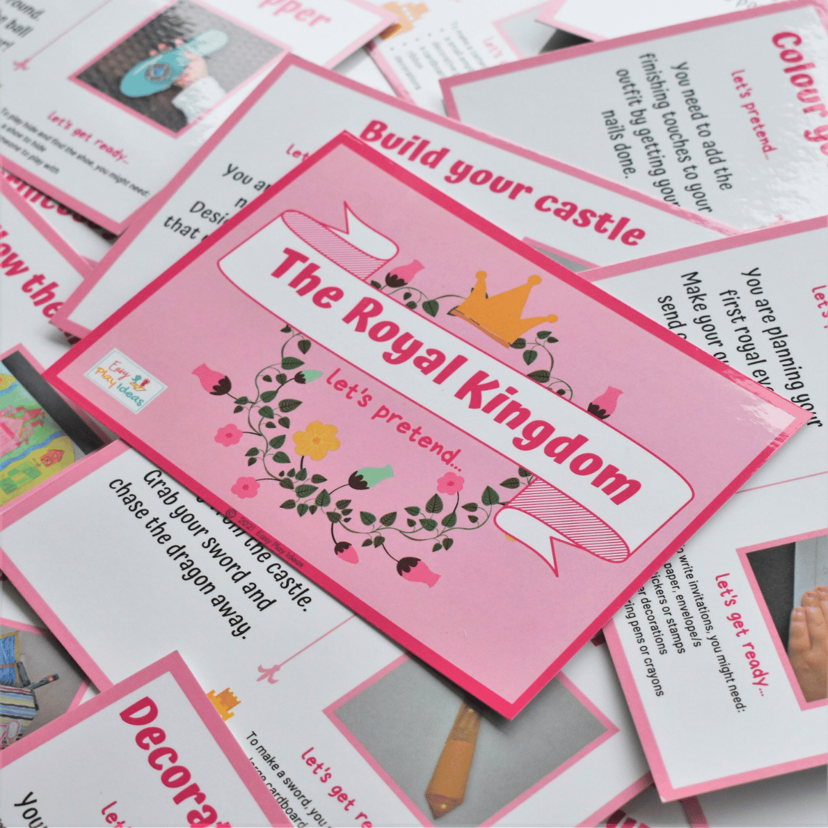 Pirates Play Adventure Printable Cards — Easy Play Ideas for Kids