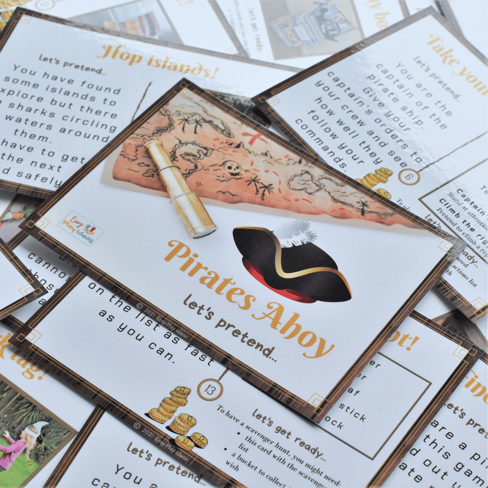 Under the Sea Play Adventure Printable Cards — Easy Play Ideas for Kids