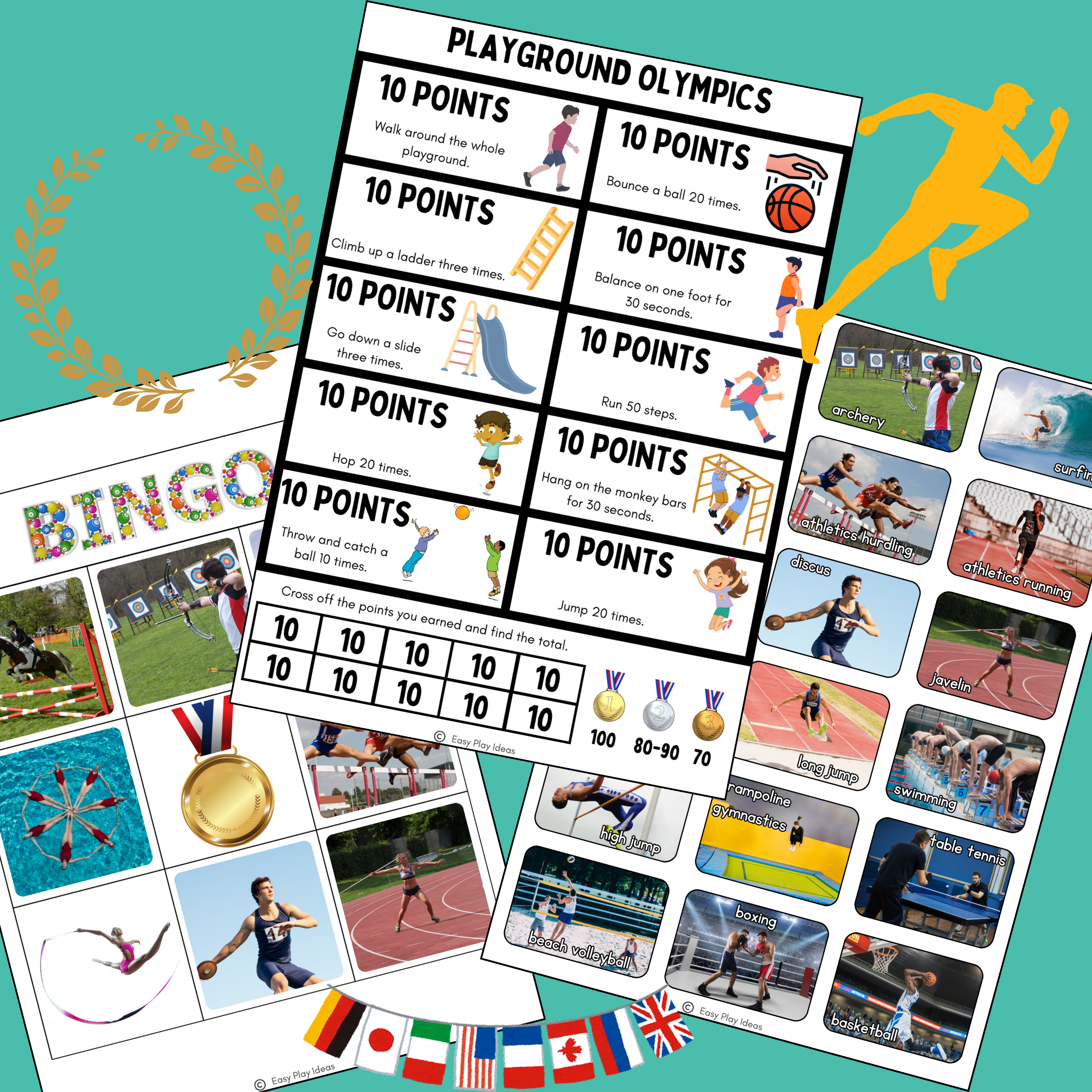 2024 Summer Olympics Printable Activities, Games, Display Posters and More