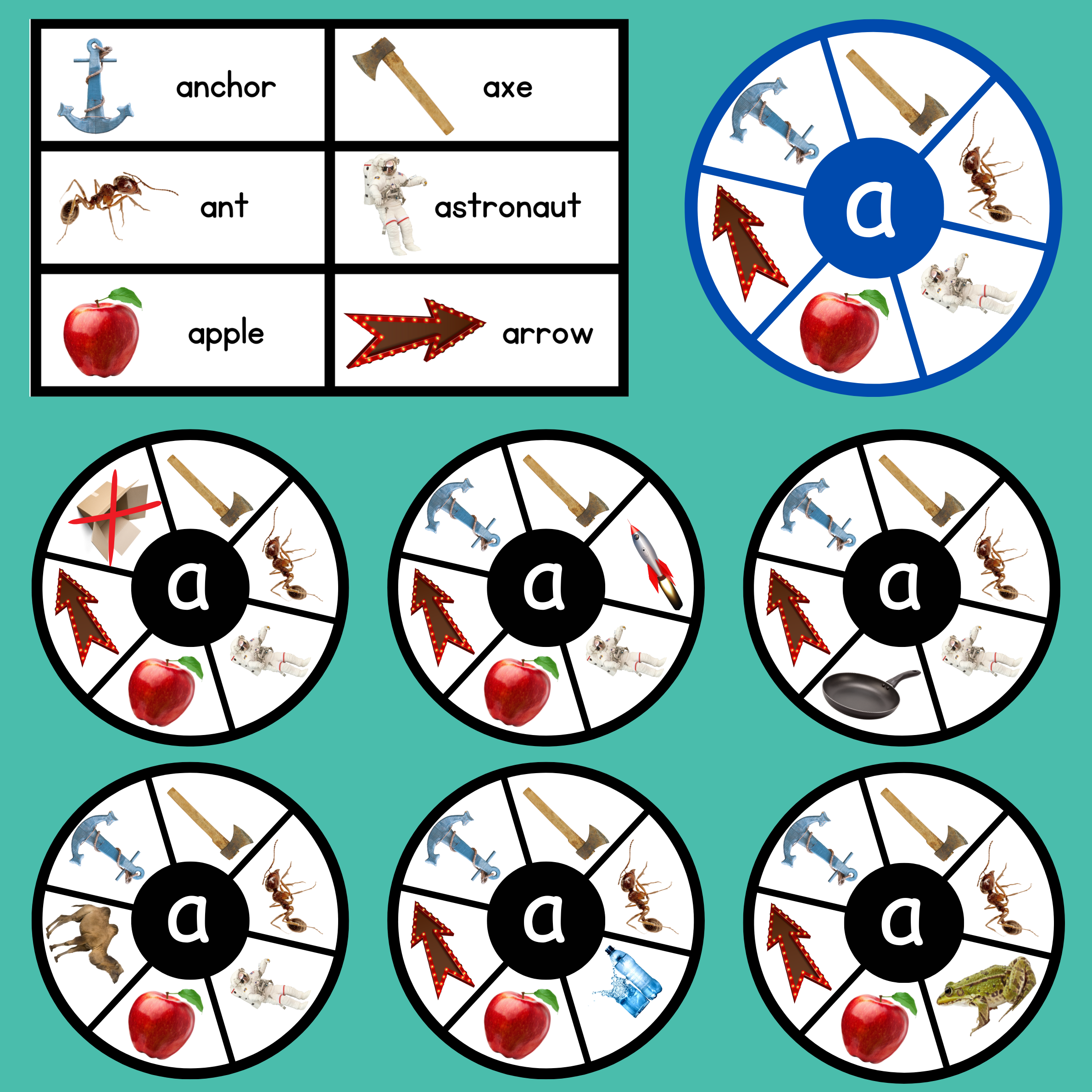 Phonics Beginning Sound Odd One Out Activity — Easy Play Ideas for Kids