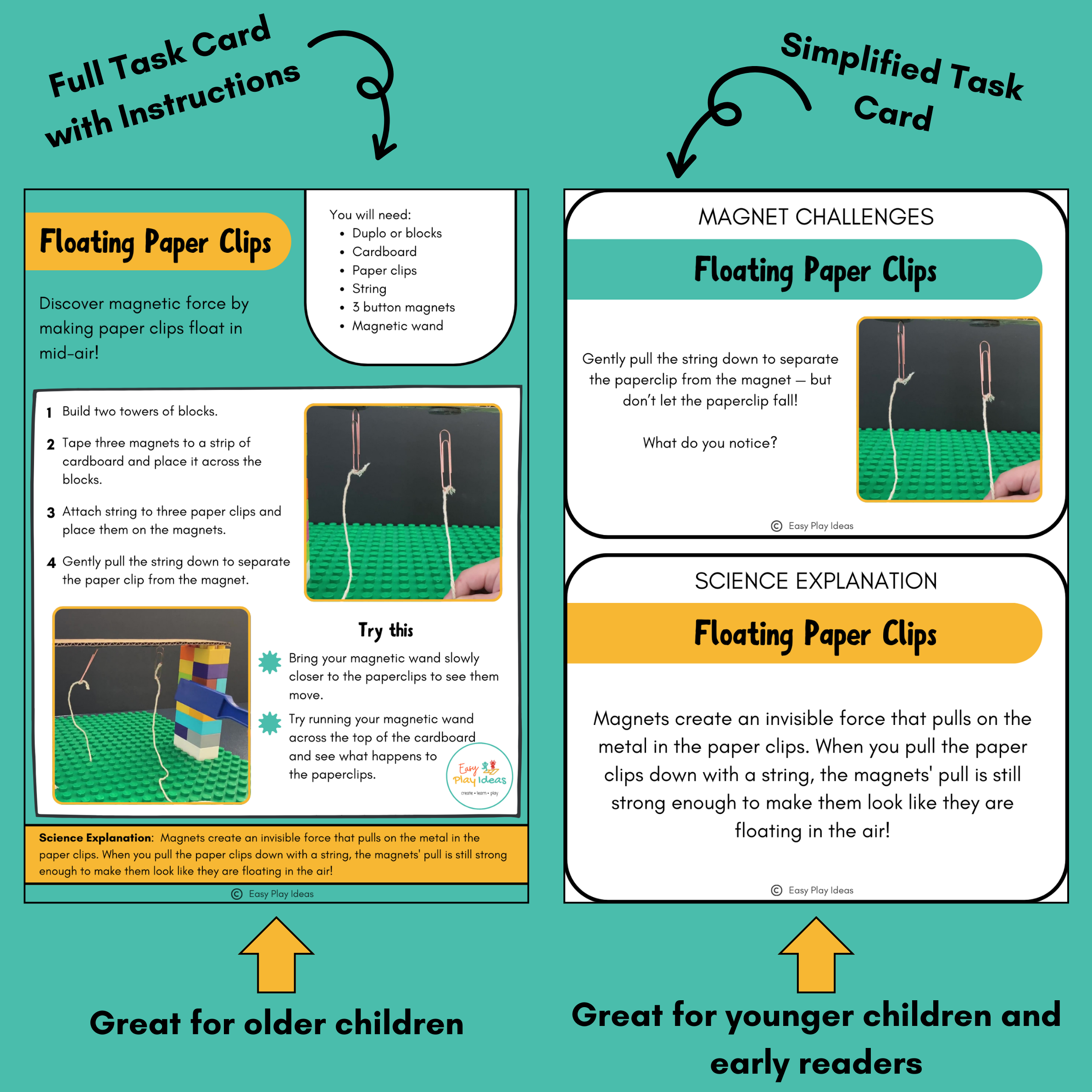 Science in Play: 10 Easy Science Experiments for Kids — Easy Play Ideas ...