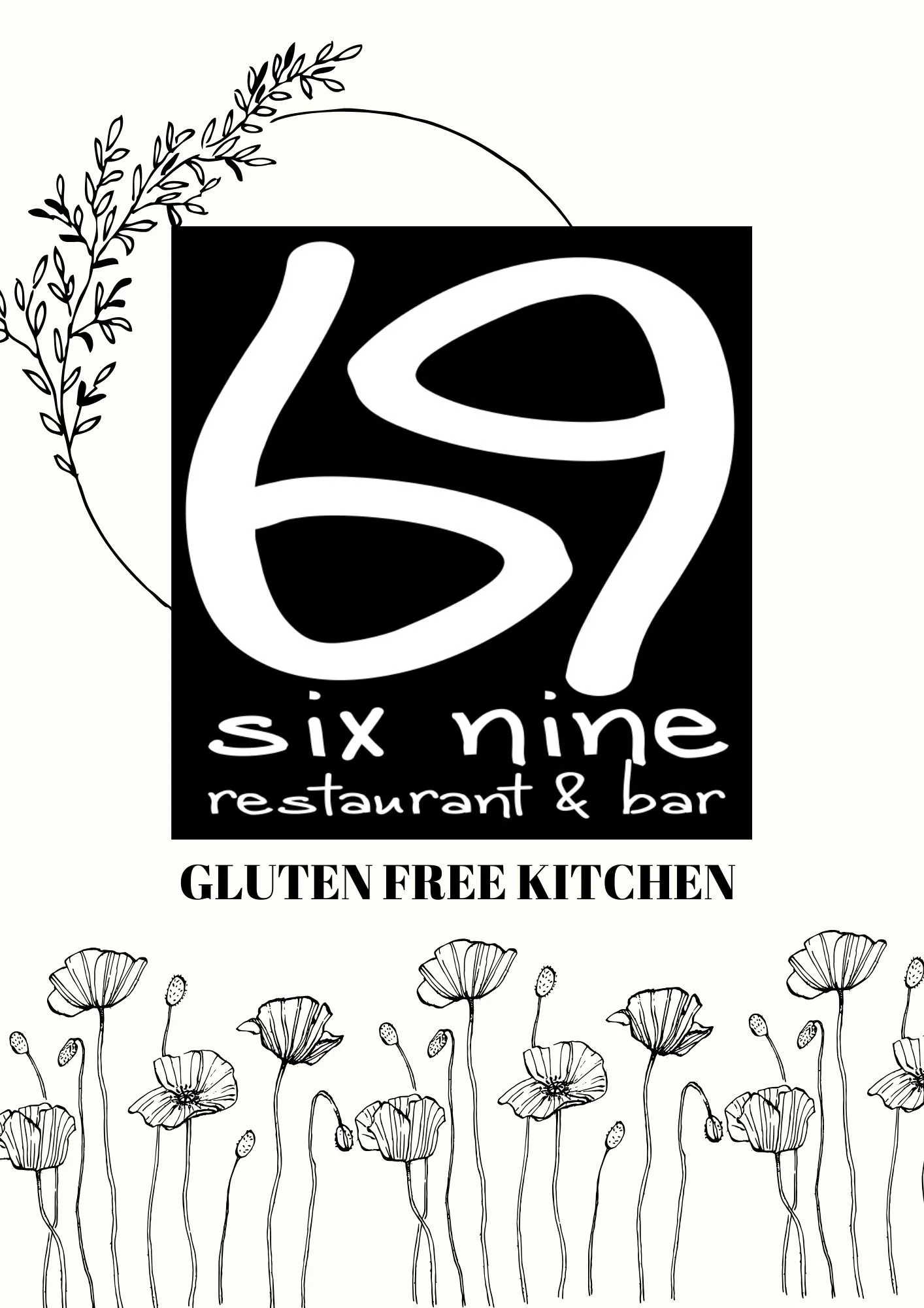 Menu — Six Nine Restaurant & Bar