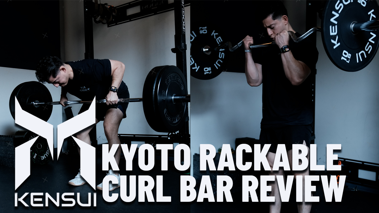 Kensui Fitness Kyoto Rackable Curl Bar Review 2026 — Obey Strength