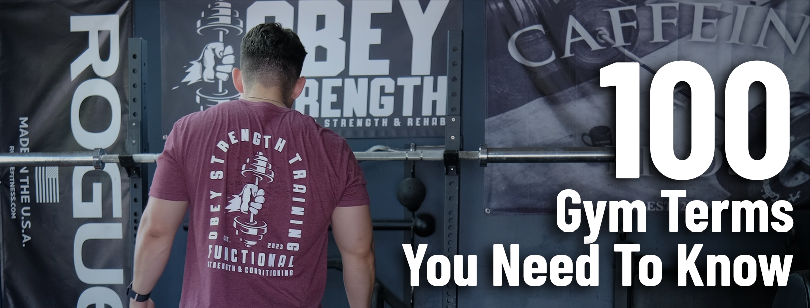 100 Gym Terms You Need To Know 2025 — Obey Strength