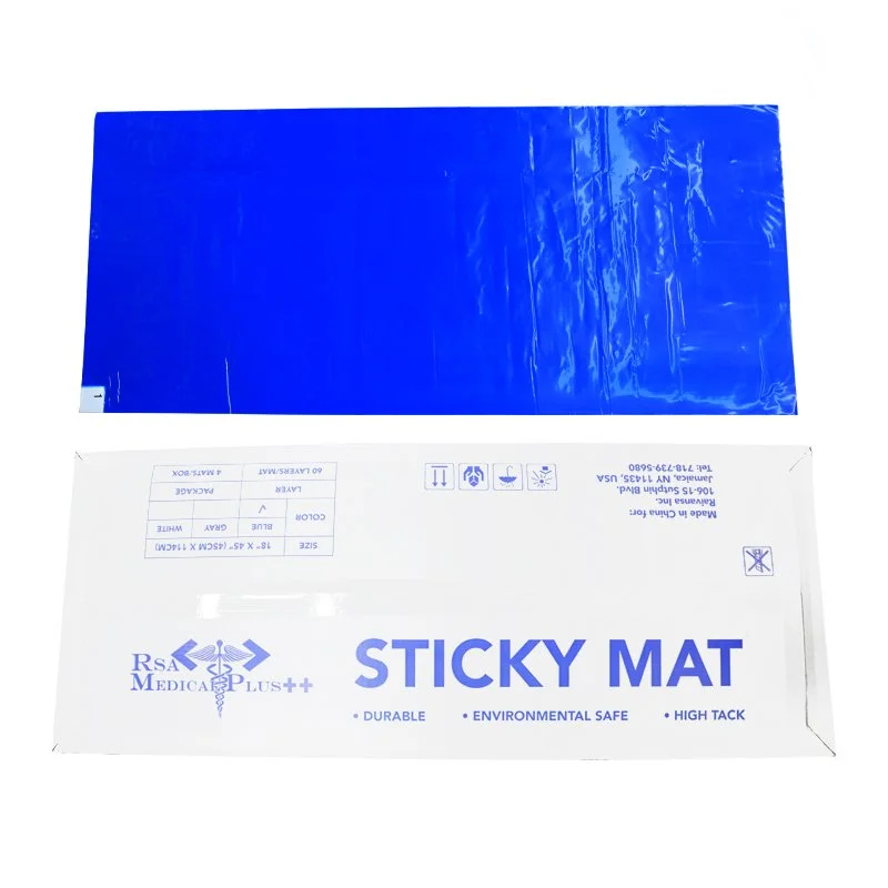 Adhesive Tacky Mats (S-Entry Mats) - 60 Layers/Pack — Raivansa Inc