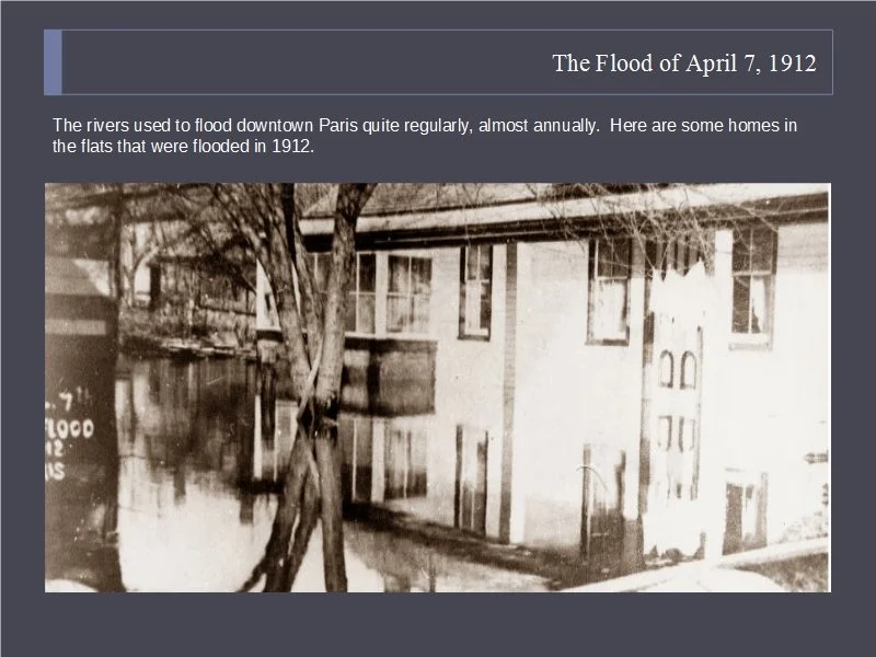 paris disasters — The Paris Museum & Historical Society